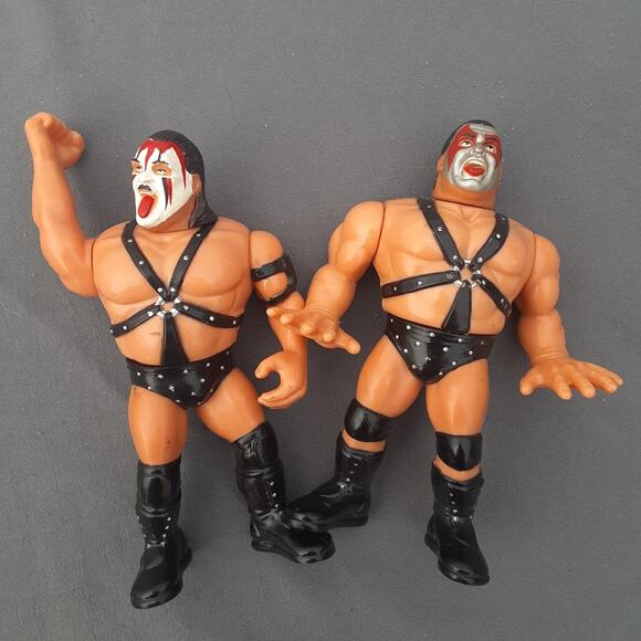 WWE | Toys | Wwf Demolition Tag Team Smash And Ax Hasbro 99 Wrestling ...